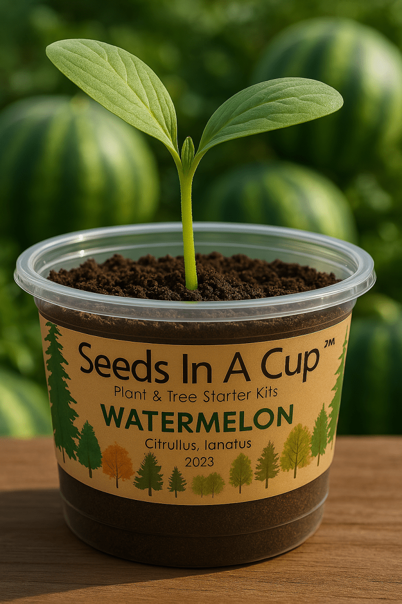 Watermelon | Plant Seed Starter Grow Kit | Seeds In A Cup® – Northern ...