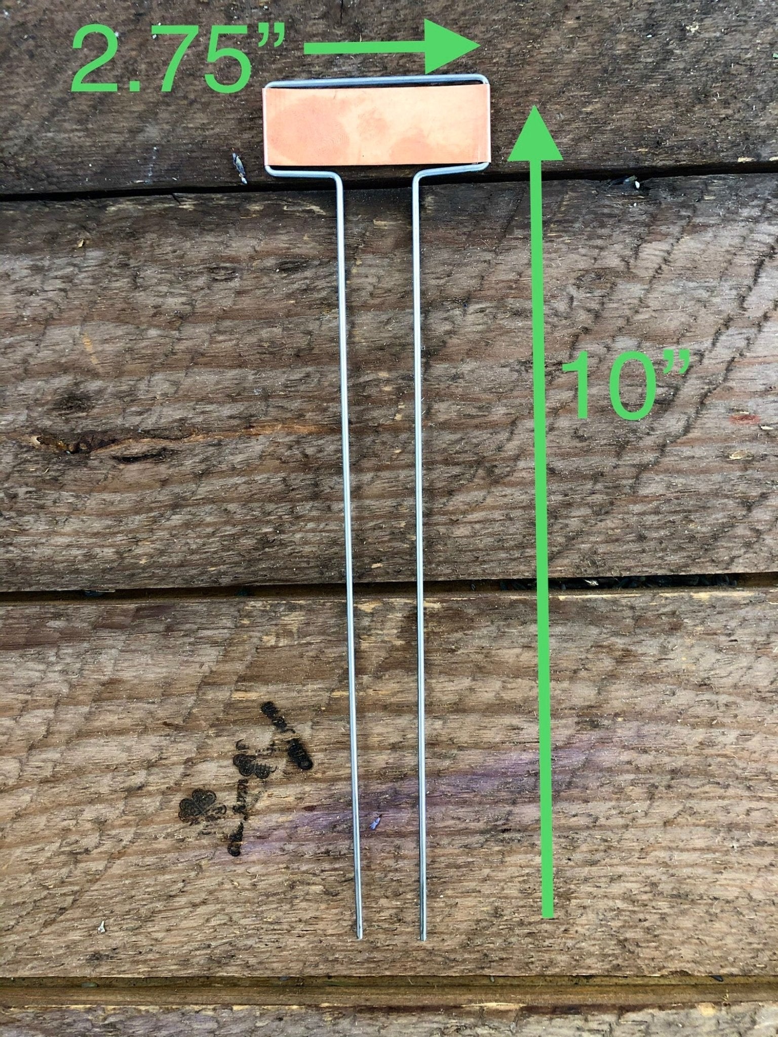Copper Plant Tags - Garden Markers Set – Northern Ridge Nursery