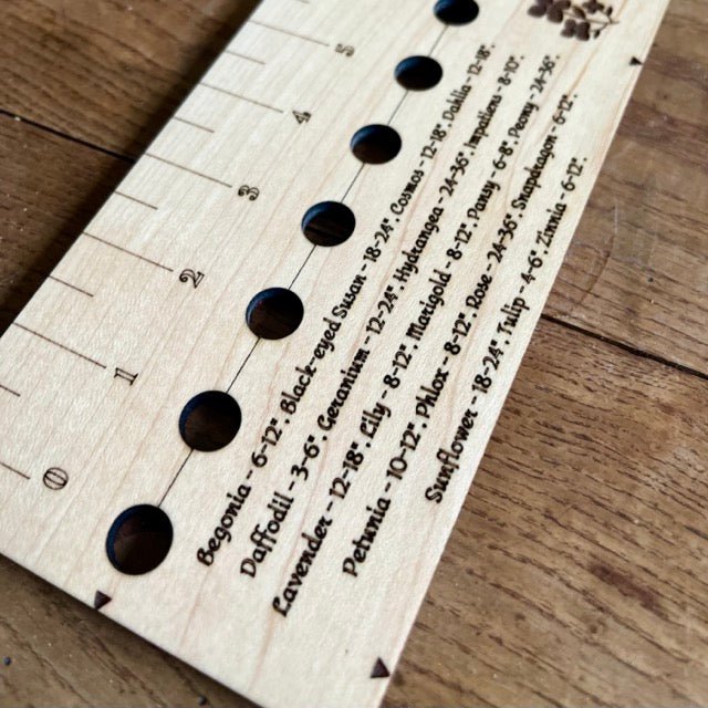 Maple Seed and Bed Ruler - Made in US with American Maple – Northern ...