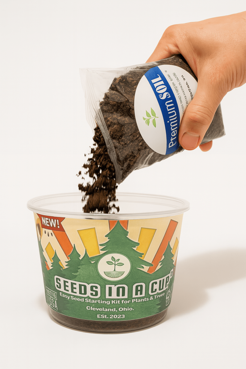 Peas | Plant Seed Starter Grow Kit | Seeds In A Cup® – Northern Ridge ...